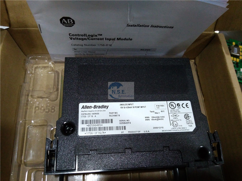 Allen Bradley 1756-L83E ControlLogix 5580 Controller 1756-L83E in ...