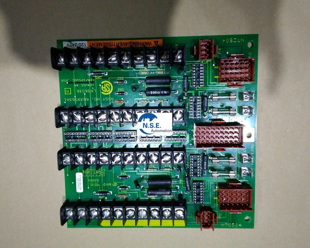 NTCS04 Abb Analog Input Module Control I / O TU TERMINATION UNIT I/Os
