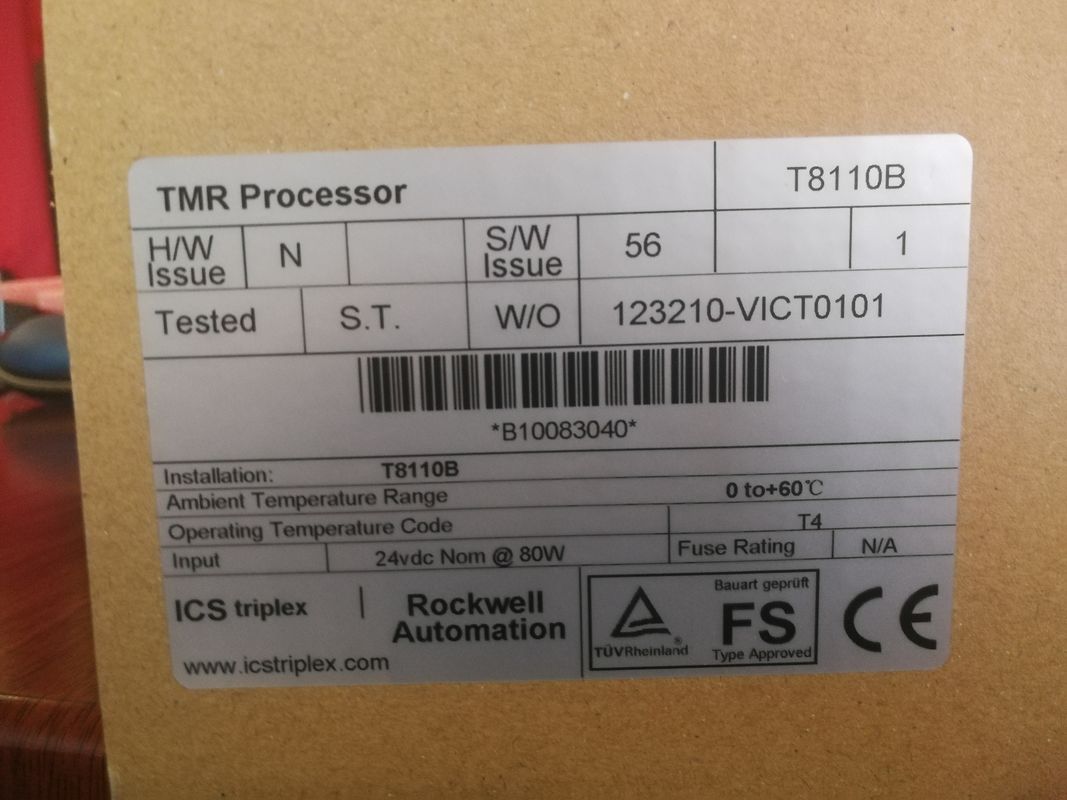 Rockwell Automation ICS Triplex Trusted TMR Processor T8110B AB