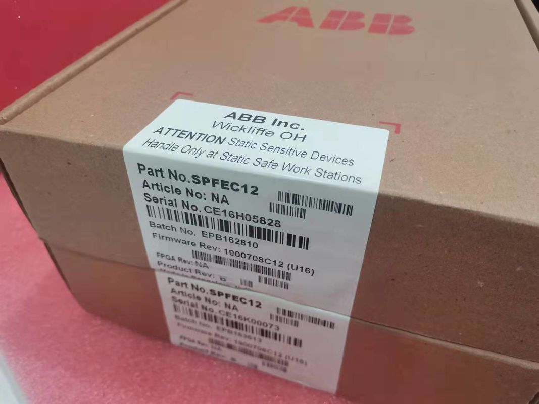ABB SPFEC12 Analog Input Module industrial robot spare parts