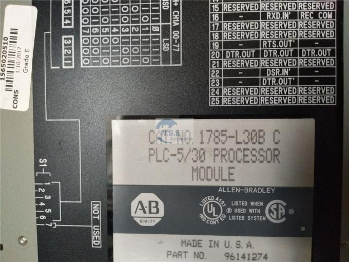 Central Allen Bradley 1785-L30B Enhanced PLC-5 Allen Bradley ...