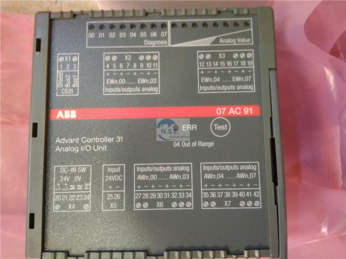 ABB 07AC91 GJR5252300R0101 AC31,Analog I/O module with best price