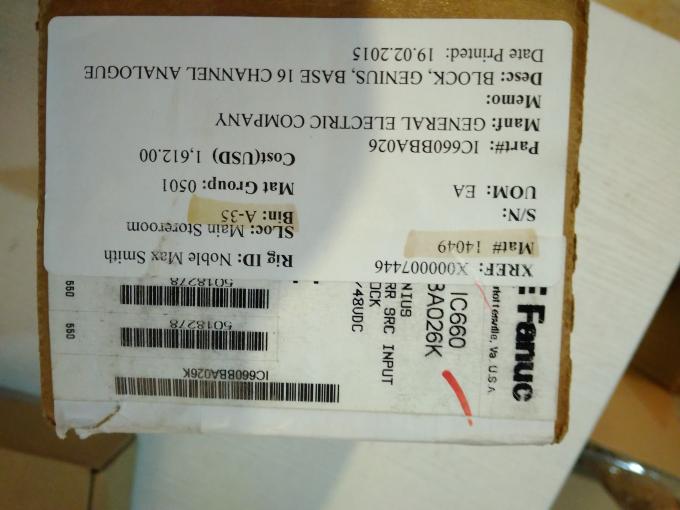 General Electric IC693ALG222 16-Channel Analog Voltage Input module