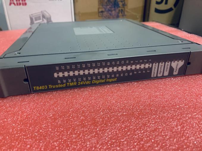 ROCKWELL AUTOMATION ICS Triplex T8403 Trusted TMR 24 Vdc 40 Channel ...
