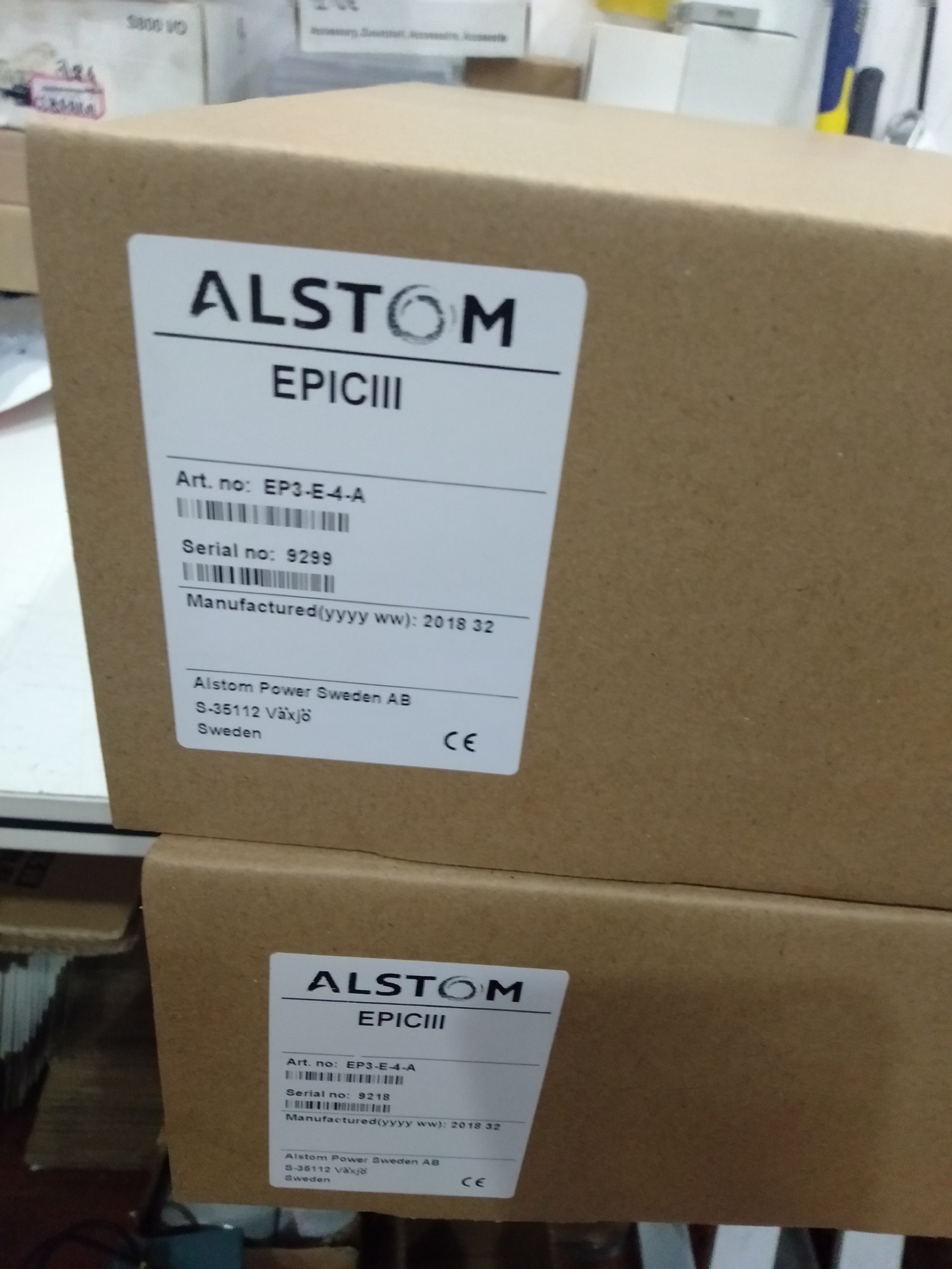 ALSTOM EP3-E-4-A EPIC III EP3-E-4-EN Controller EPIC-III Controller Module