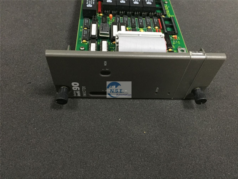 Automated PLC Spare Parts Bailey ABB INICT01 INFI-NET to computer ...