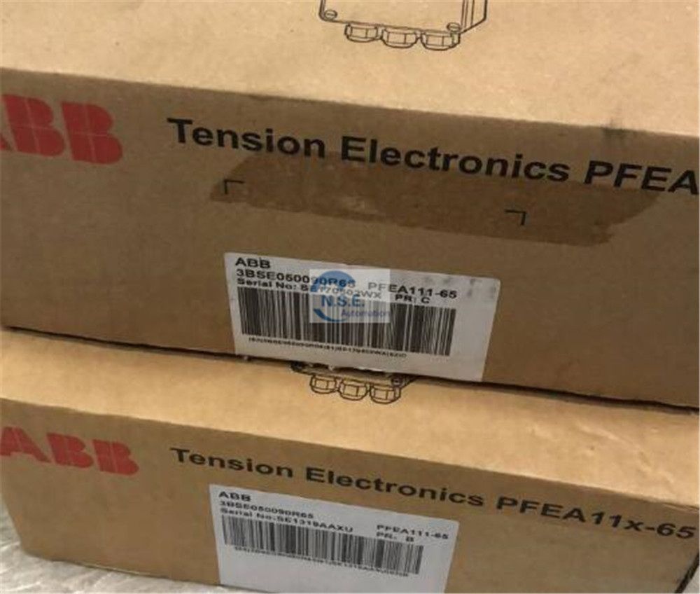 ABB PFEA111-65 Tension Electronics 3BSE050090R65 Web Tension Measurement PFT100 MADE IN Sweden ...