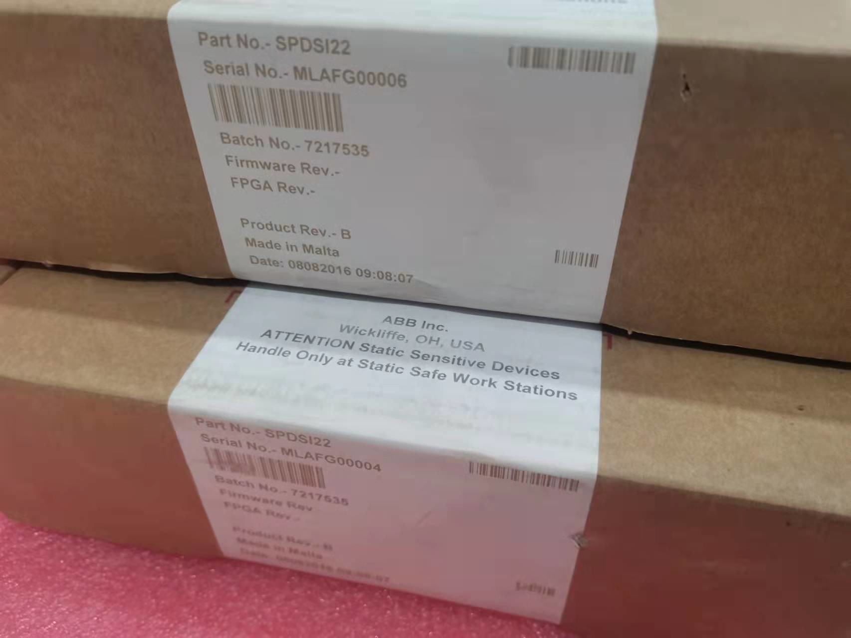 Digital Input Type SPDSI22 ABB Module 100% New And Origin